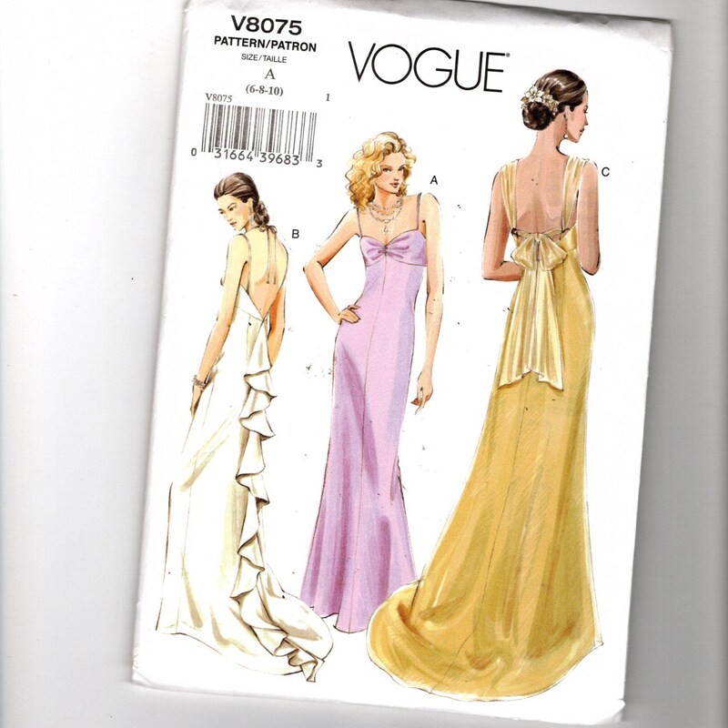 Vogue Dress Patterns - Etsy