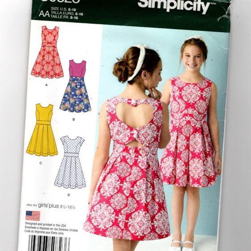 Keyhole Back Dress - Etsy