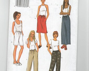 UNCUT Sewing Pattern Butterick 3608 for Skirt and Culottes. Sz | Etsy