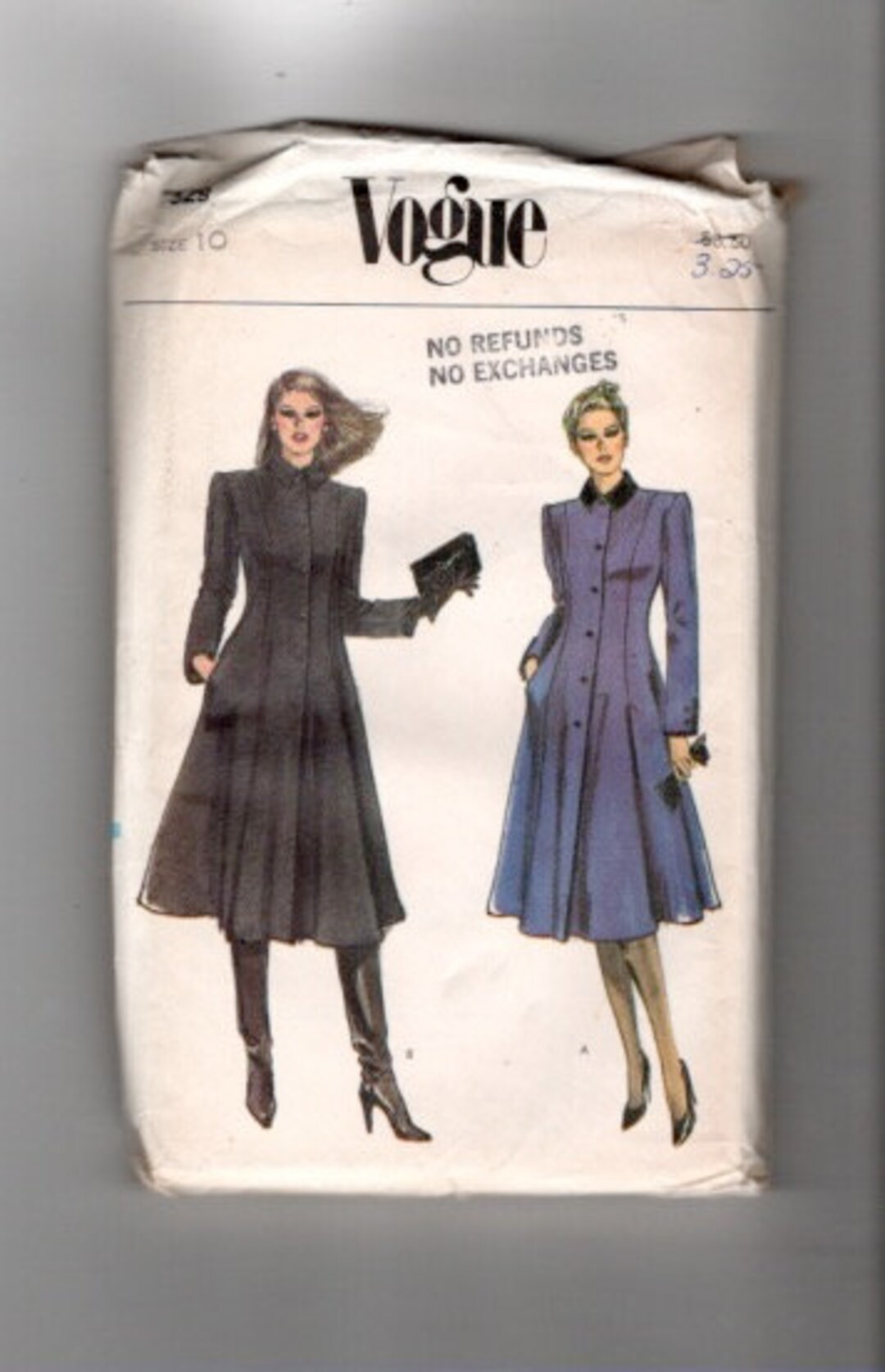 UNCUT Sewing Pattern Vogue 7829 for Coat, Sz 10, Flared Coat, Dress ...