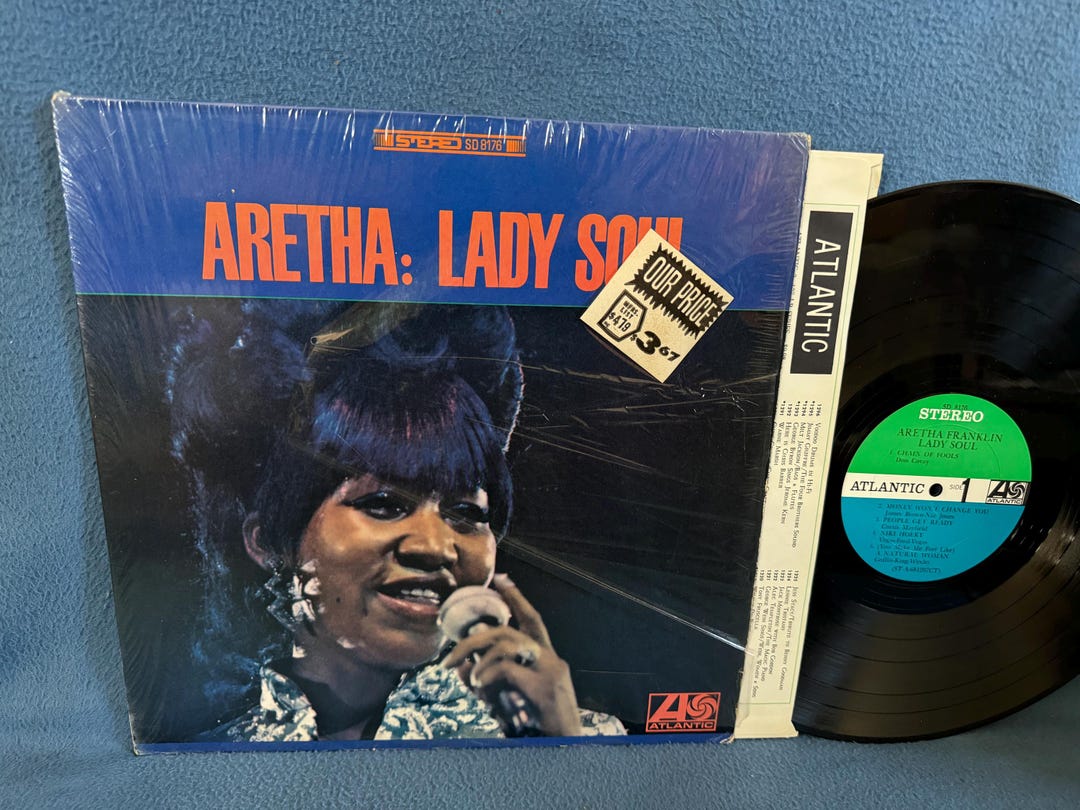 RARE, Vintage, Aretha Franklin - "lady Soul", Vinyl LP Record Album ...