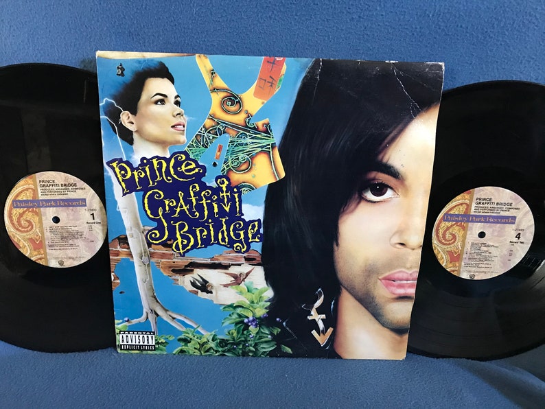 RARE Vintage Prince Graffiti Bridge Vinyl LP | Etsy