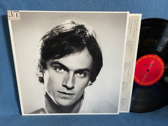 Vintage James Taylor Jt Vinyl Lp Record Etsy