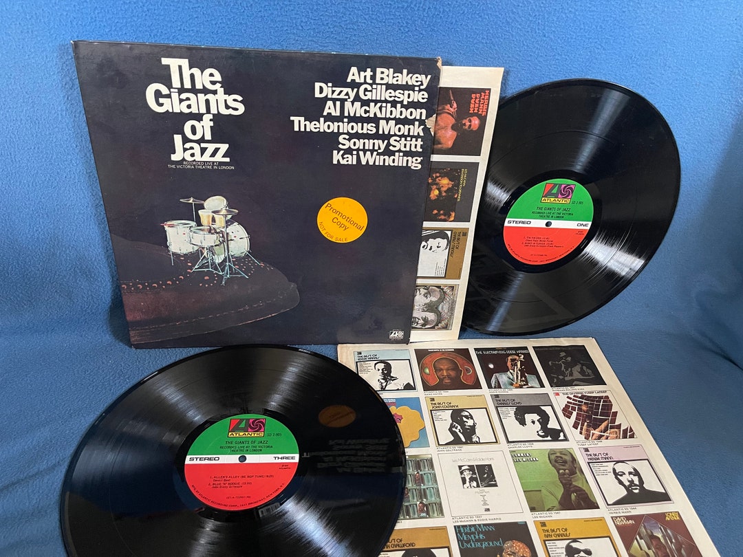 Vintage, Art Blakey, Thelonious Monk, Dizzy Gillespie, Al Mckibbon, the Giants of Jazz Vinyl LP ...