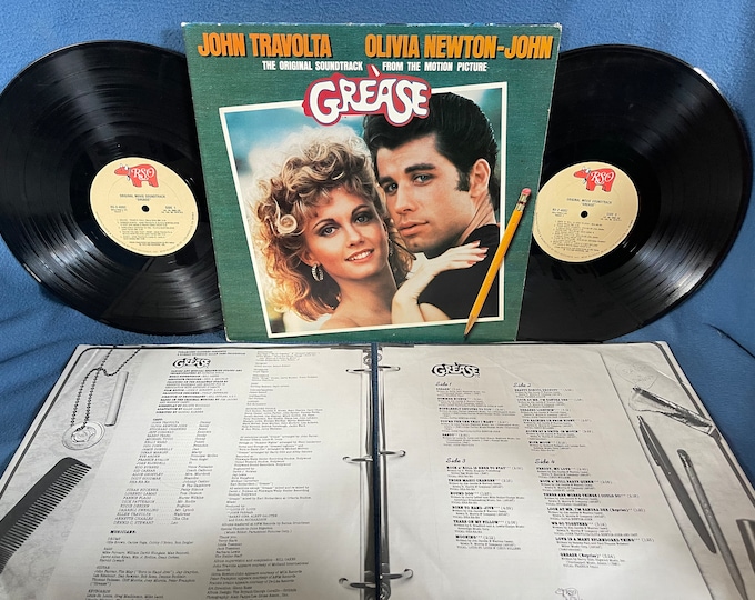 Vintage, Grease - "original Soundtrack", Vinyl 2 LP Set, Record Album ...