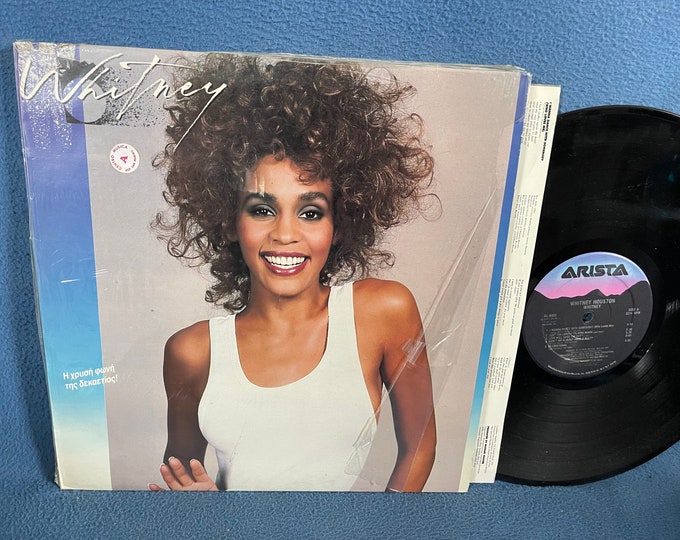 Vintage, Whitney Houston whitney Vinyl LP Record Album, Original 1987 ...