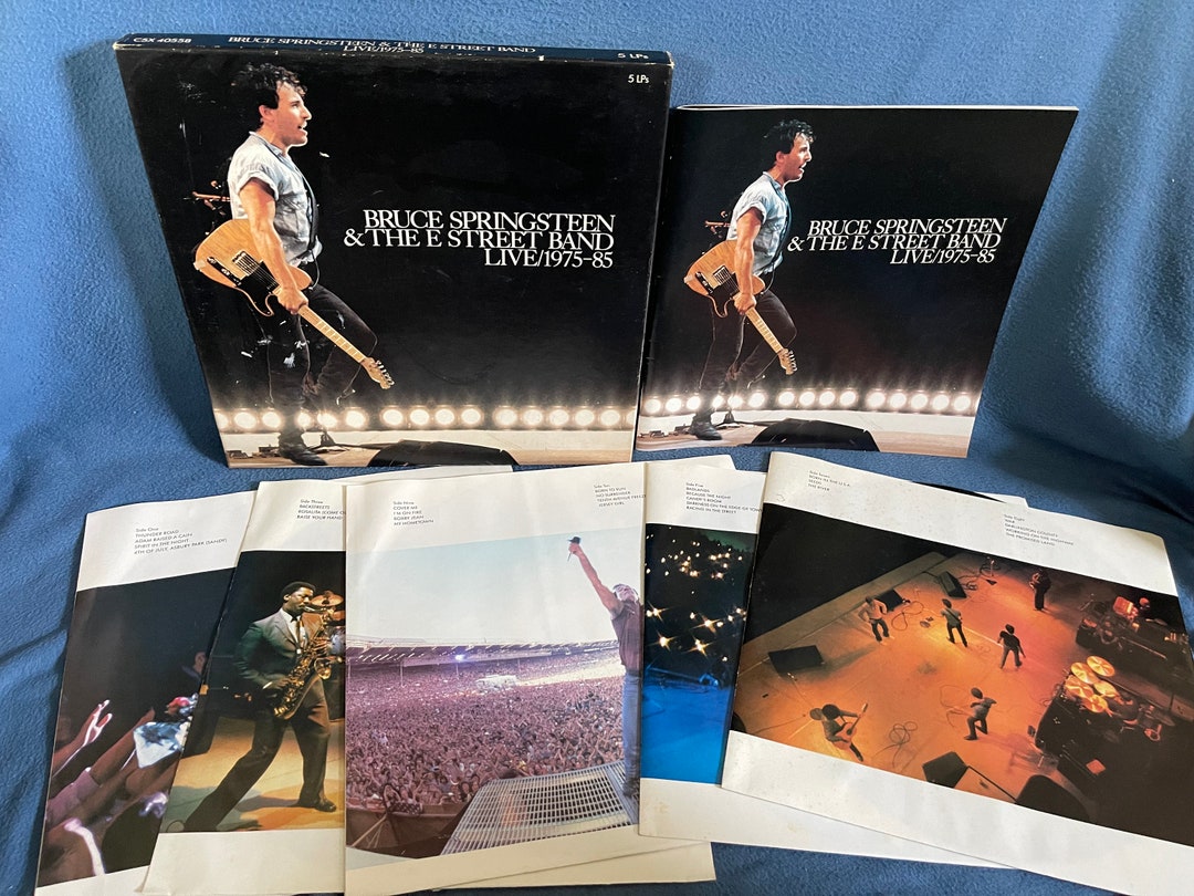 RARE Vintage Bruce Springsteen and the E Street Band - Etsy