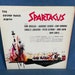 Vintage, Spartacus original Soundtrack Recording, Vinyl LP, Record ...