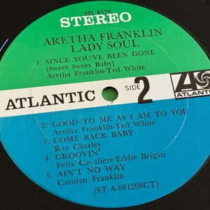 RARE, Vintage, Aretha Franklin lady Soul, Vinyl LP Record Album, 1968 ...