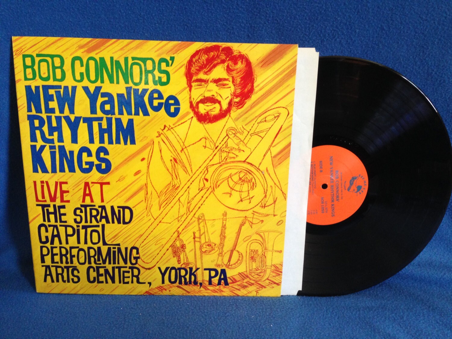 RARE Vintage Bob Connors' New Yankee Rhythm Kings - Etsy