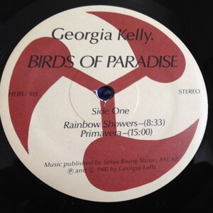 Vintage, Georgia Kelly birds of Paradise, Vinyl LP, Record Album, in ...