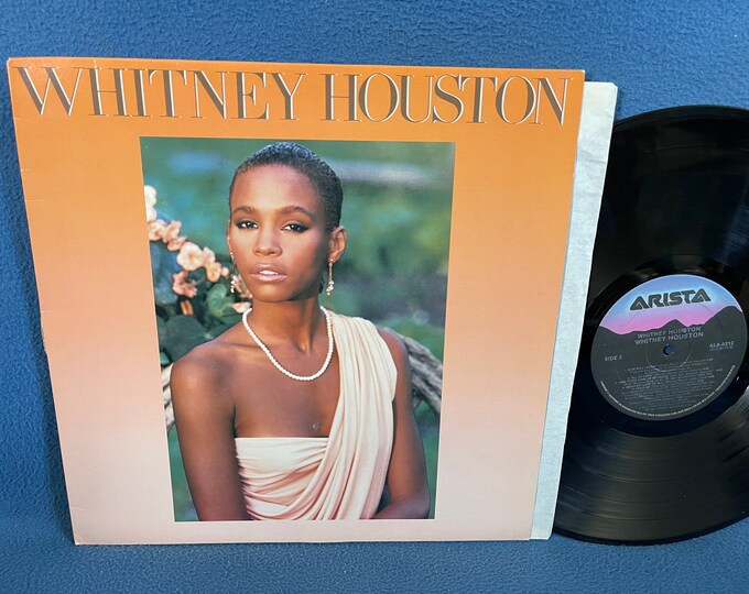 Vintage Whitney Houston s/t Debut Vinyl LP - Etsy