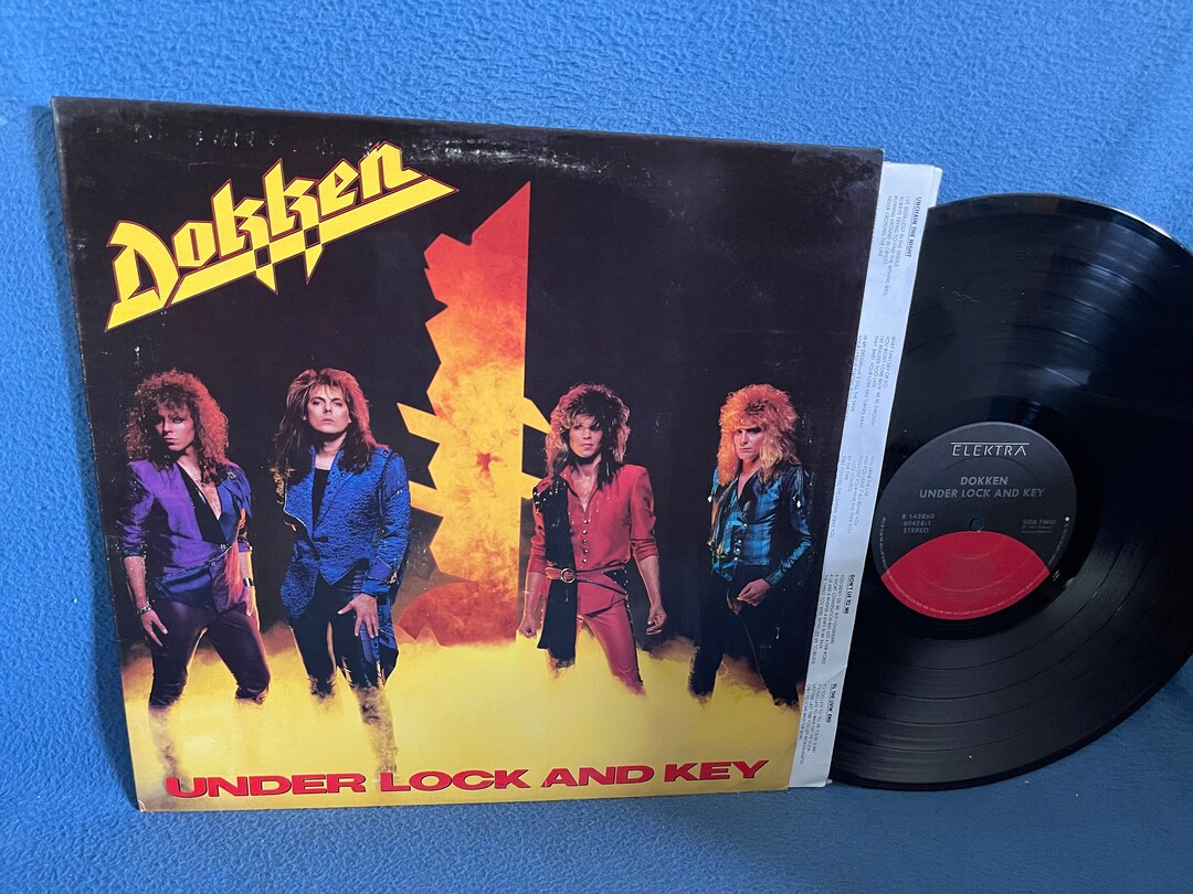 RARE Vintage Dokken under Lock and Key Vinyl - Etsy