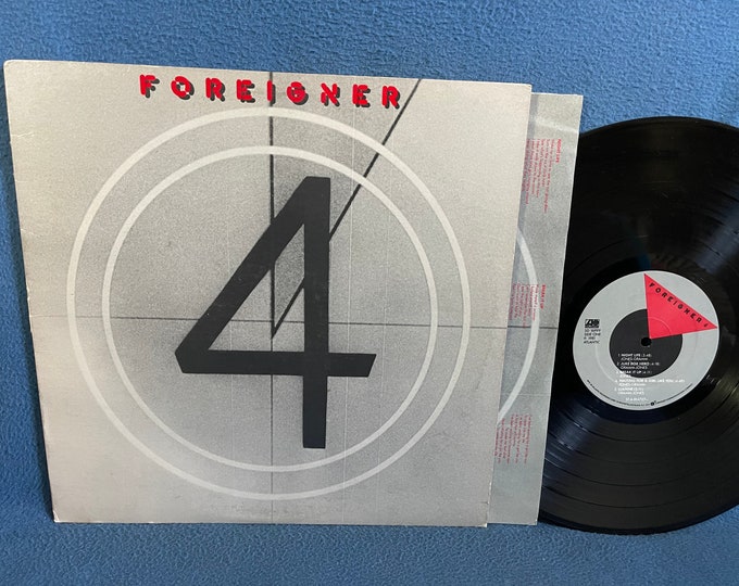 Vintage, Foreigner foreigner 4, Vinyl LP, Record Album, Original 1981 ...