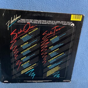 RARE, Vintage, "flashdance" - Original Soundtrack, Vinyl LP, Record ...