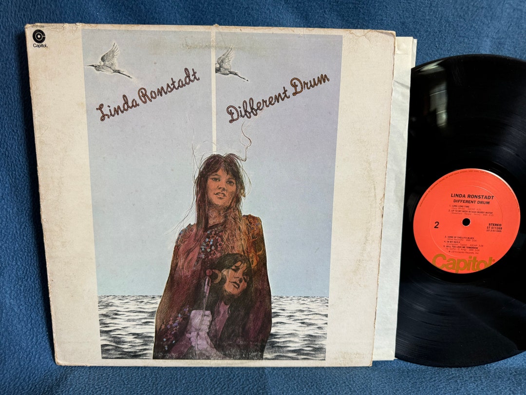 Vintage, Linda Ronstadt, "different Drum" Vinyl LP Record Album ...