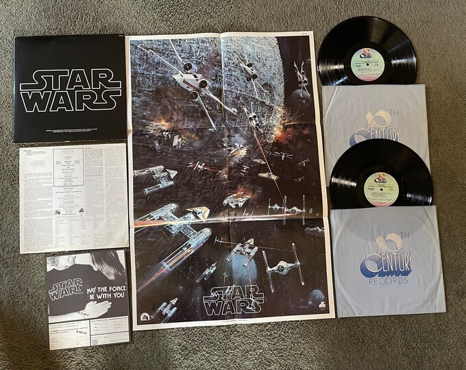 RARE, Vintage, star Wars With POSTER, John Williams, Original Film ...