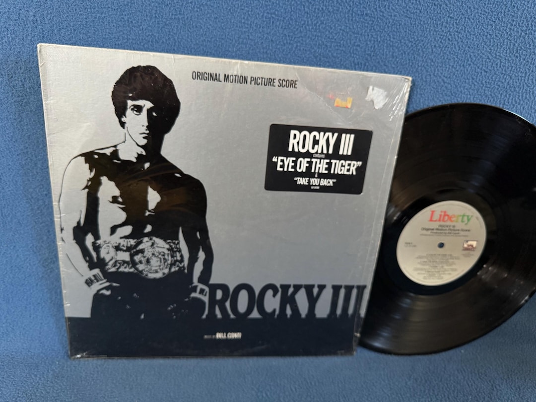 Vintage, Rocky III "original Motion Picture Soundtrack", Vinyl LP ...
