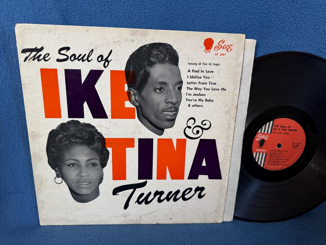 RARE, Vintage, Ike and Tina Turner - "the Soul Of" Vinyl Record Album ...