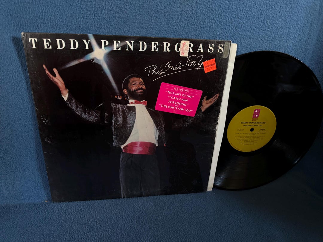 Vintage, Teddy Pendergrass, "this One's for You" Vinyl LP Record Album ...