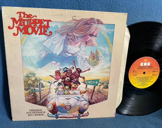 RARE, Vintage, "the Muppet Movie", Original Soundtrack, UK Import ...