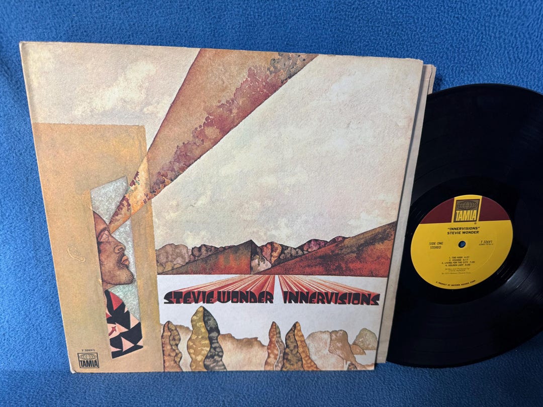 Stevie Wonder - "innervisions", Vinyl LP, Record Album, Original 1973 ...