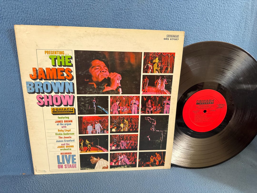 Vintage, James Brown - "the James Brown Show", Vinyl LP Record Album ...