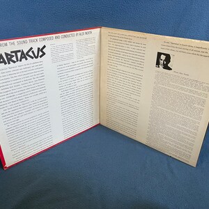 Vintage, Spartacus original Soundtrack Recording, Vinyl LP, Record ...