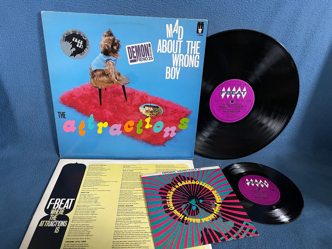 Vintage, the Attractions mad About the Wrong Boy Original UK First ...