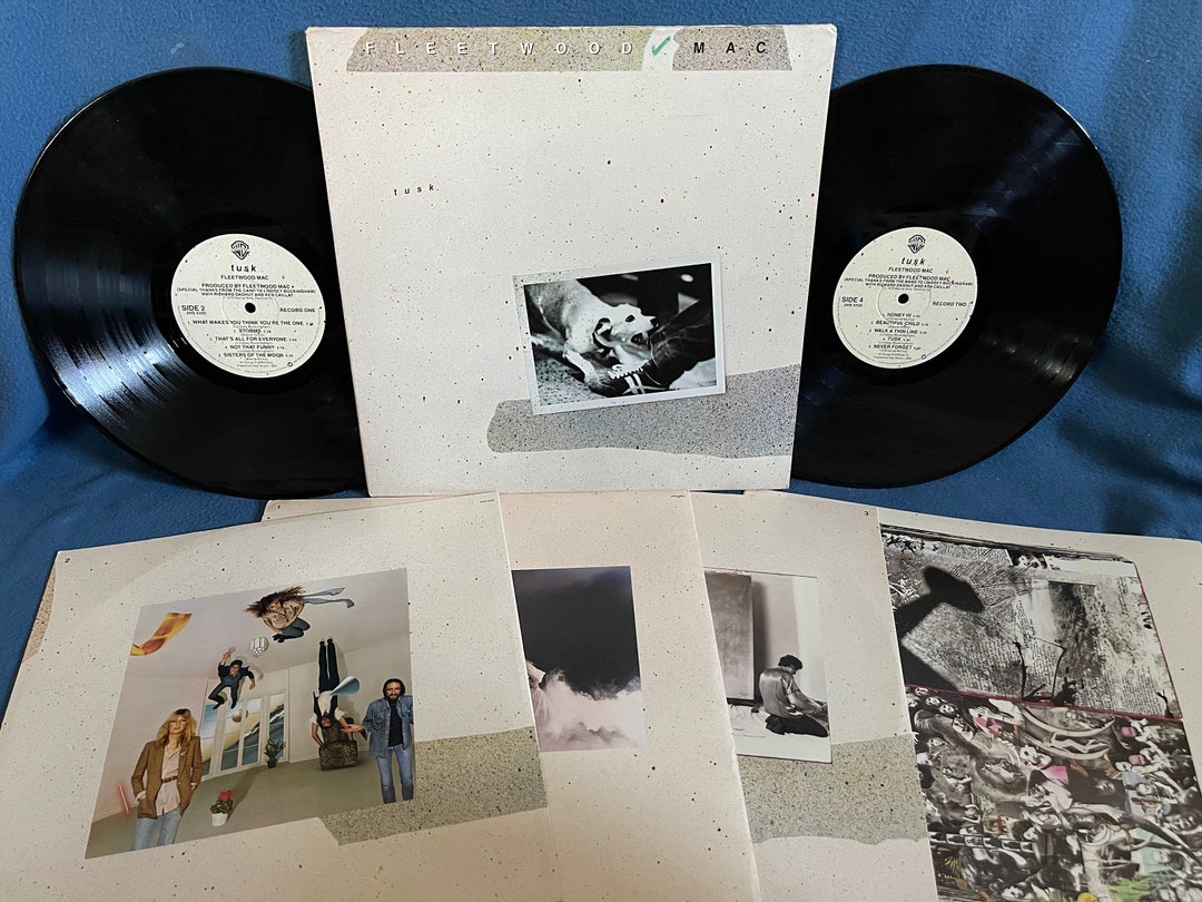 Vintage, Fleetwood Mac tusk, Vinyl 2 LP Set Record Album, 1979 Original ...