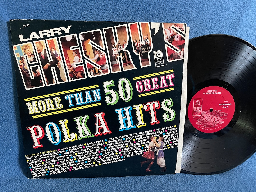 Vintage, Larry Chesky's - "more Than 50 Great Polka Hits" Vinyl LP ...