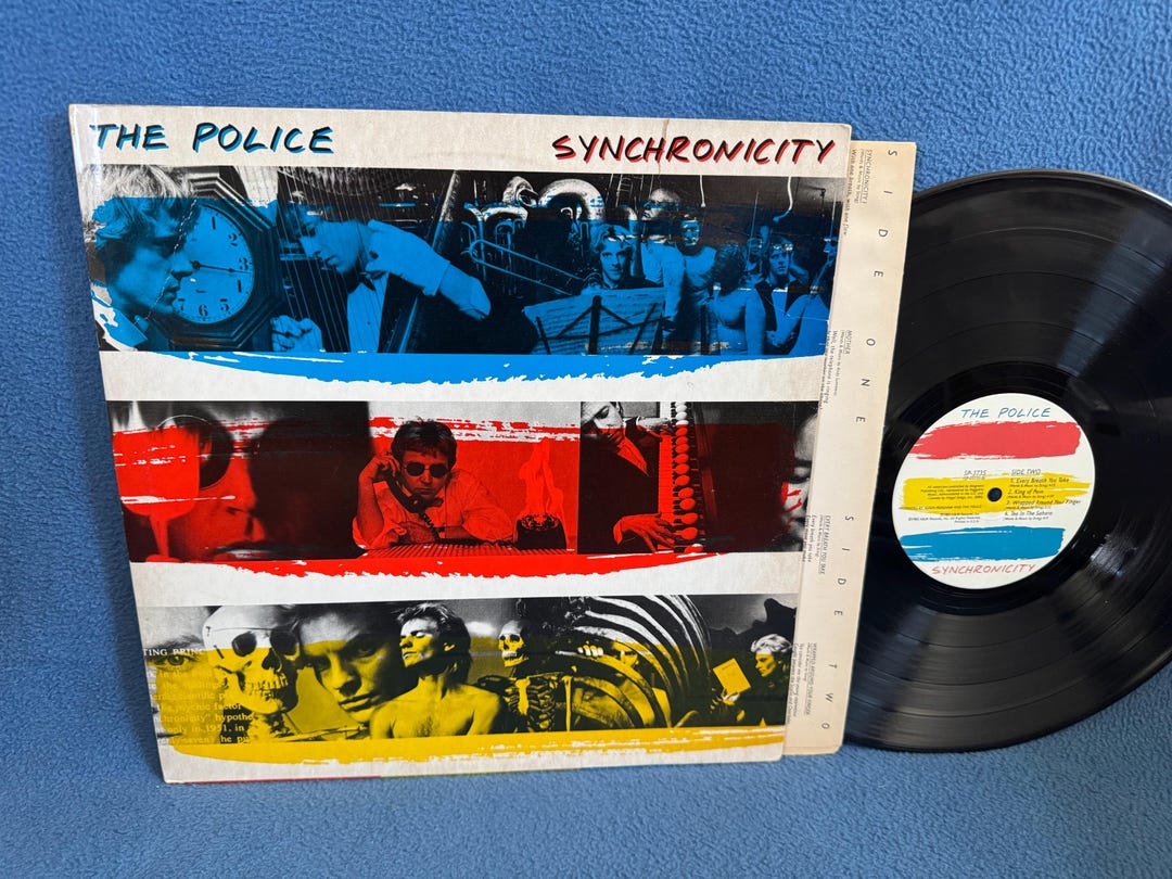 Vintage, the Police, "synchronicity" Vinyl LP Record Album, Original ...