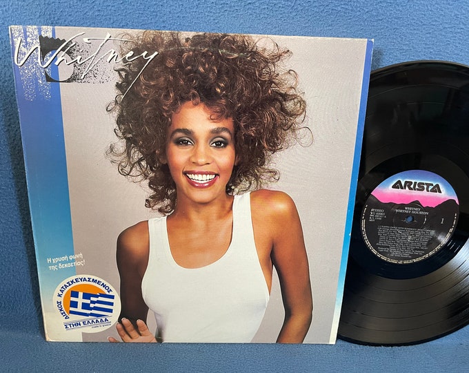 Vintage Whitney Houston whitney Vinyl LP Record - Etsy