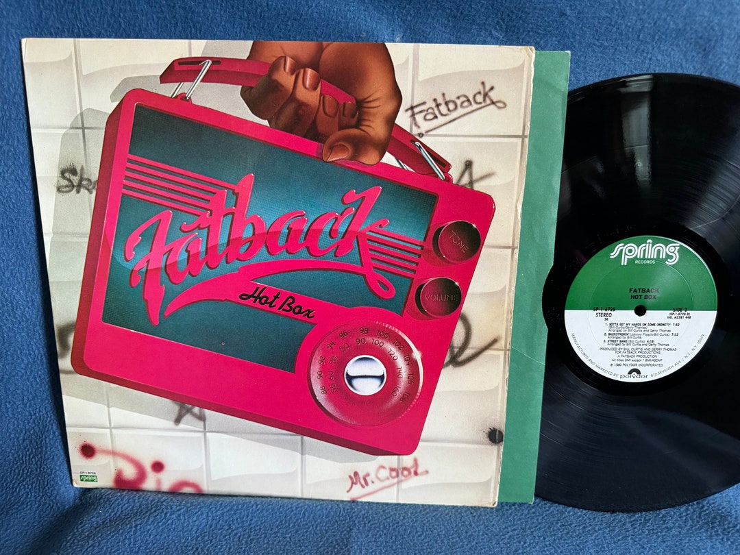 Vintage, the Fatback Band, "hot Box" Vinyl LP Record Album, Original ...