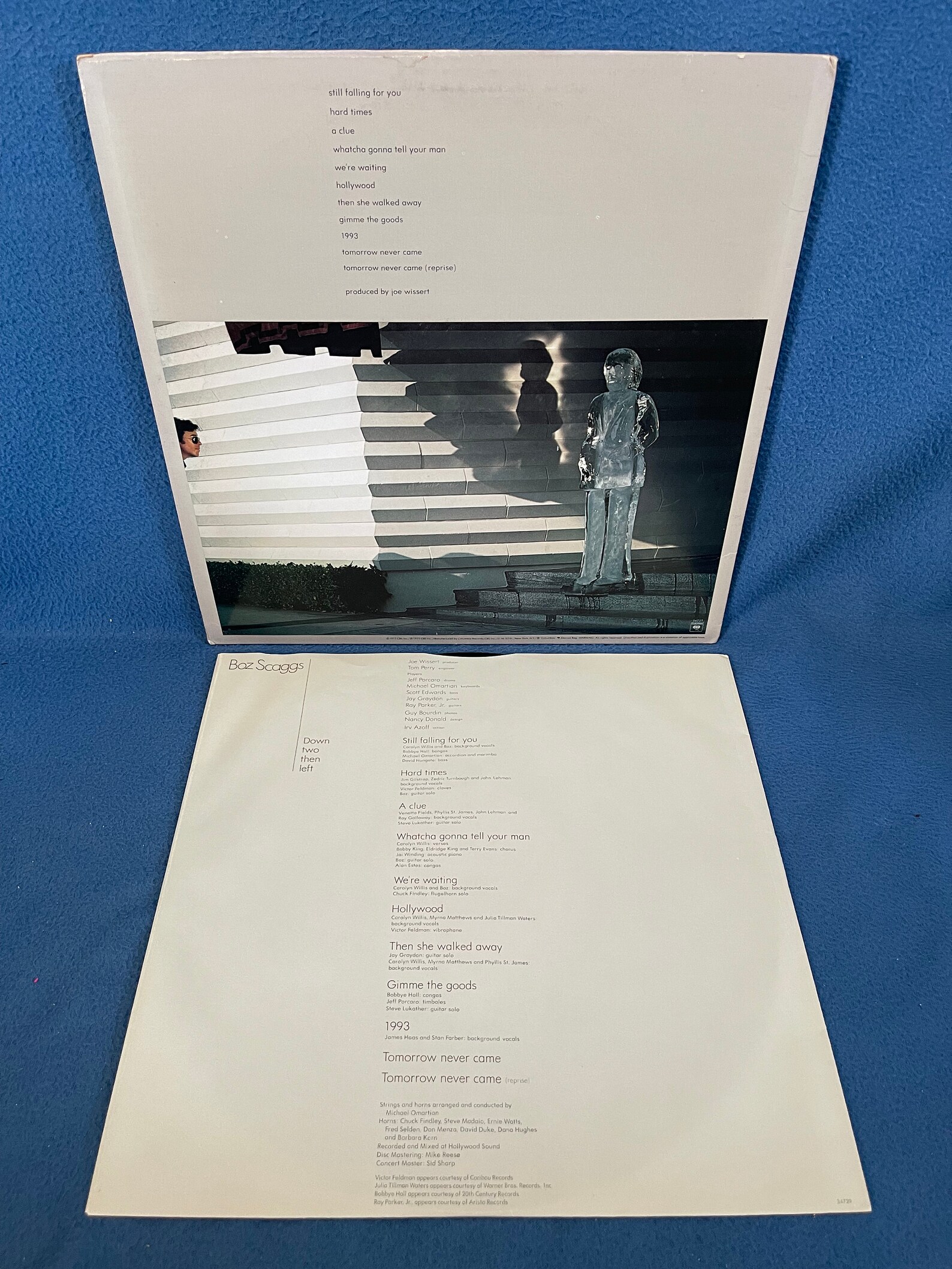 Vintage Boz Scaggs down Two Then Left Vinyl LP | Etsy