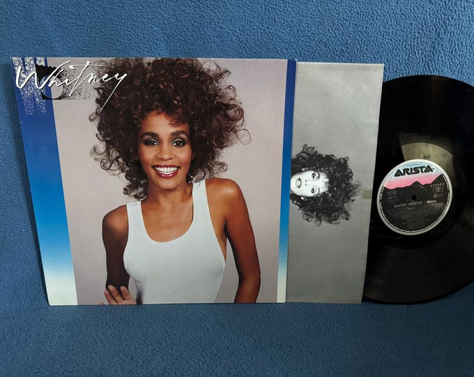 Vintage, Whitney Houston "whitney" Vinyl LP Record Album, Original 1987 ...
