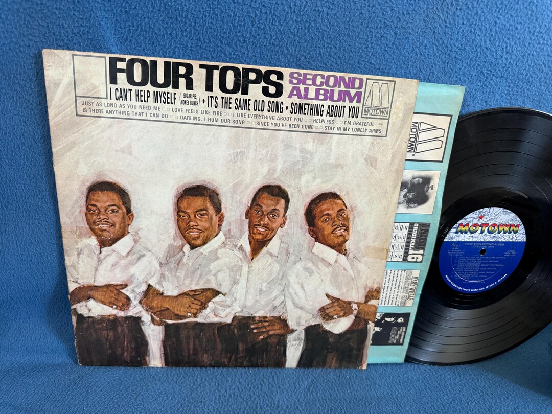 Vintage, the Four Tops "second Album" Vinyl LP Record, Original First ...