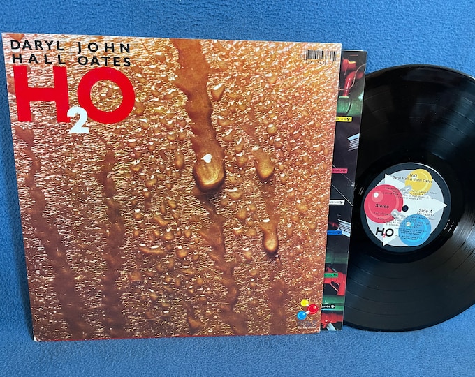Vintage, Daryl Hall & John Oates h2o, Vinyl LP Record Album, Original ...