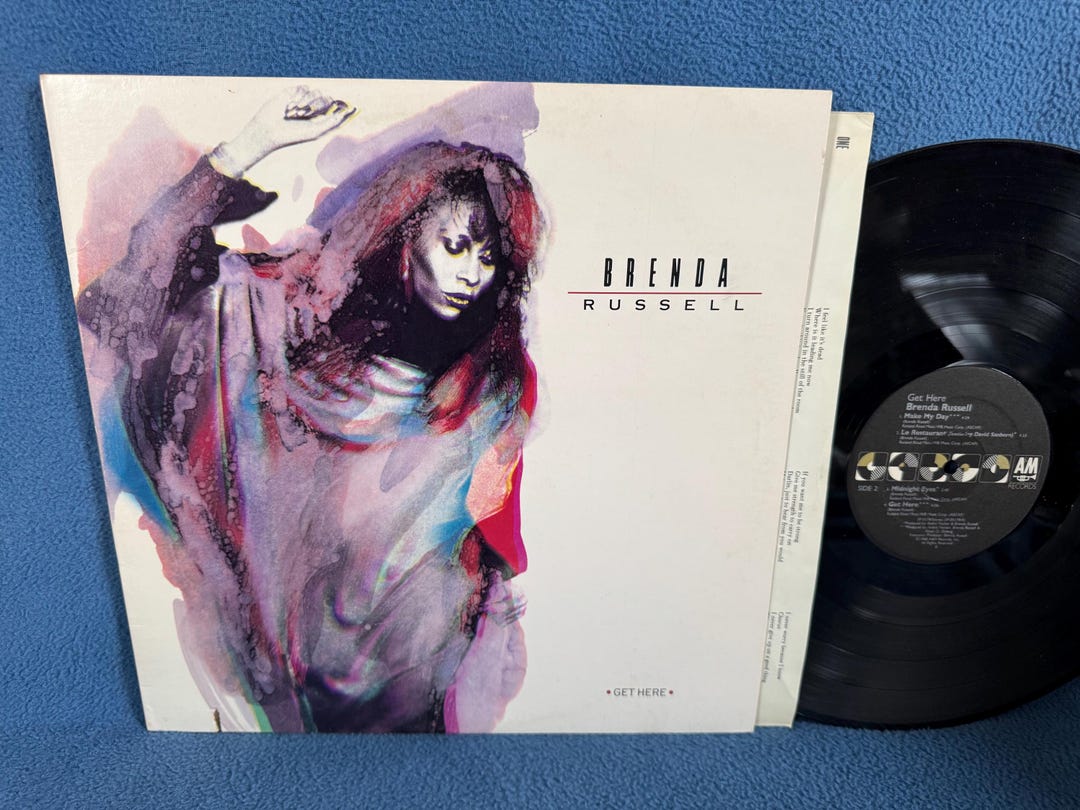 Vintage, Brenda Russell "get Here" Vinyl LP Record Album, 1988 Original ...