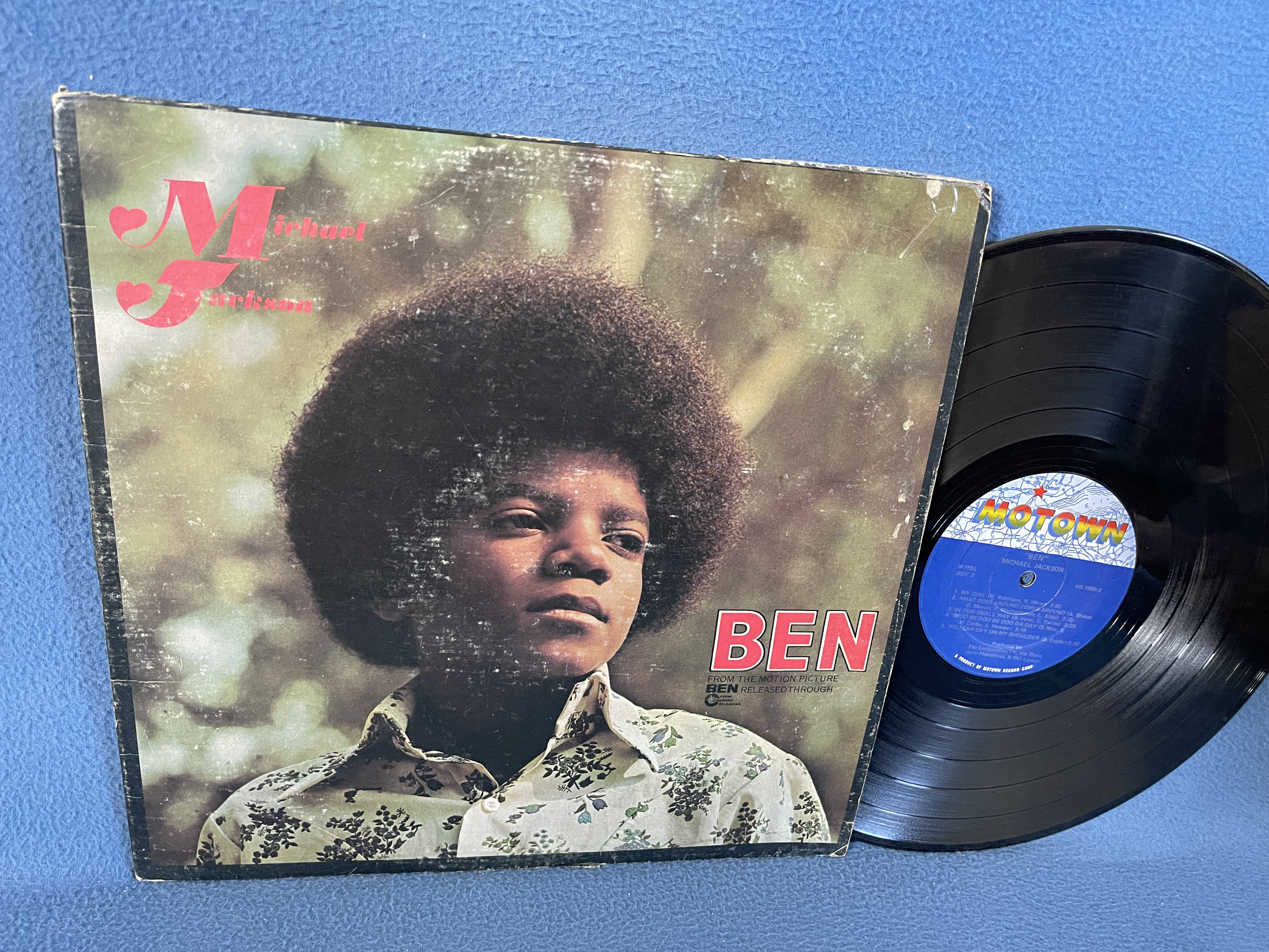 Michael Jackson Ben Album Cover