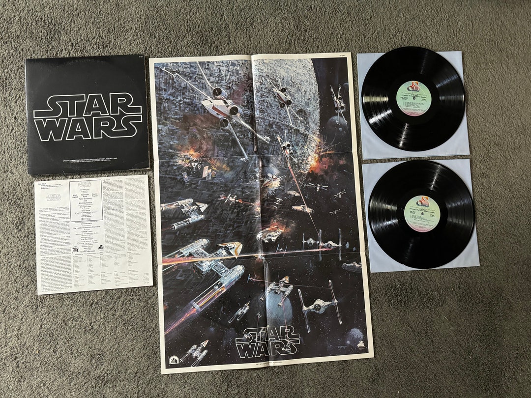 RARE, Vintage, star Wars With POSTER, John Williams, Original Film ...