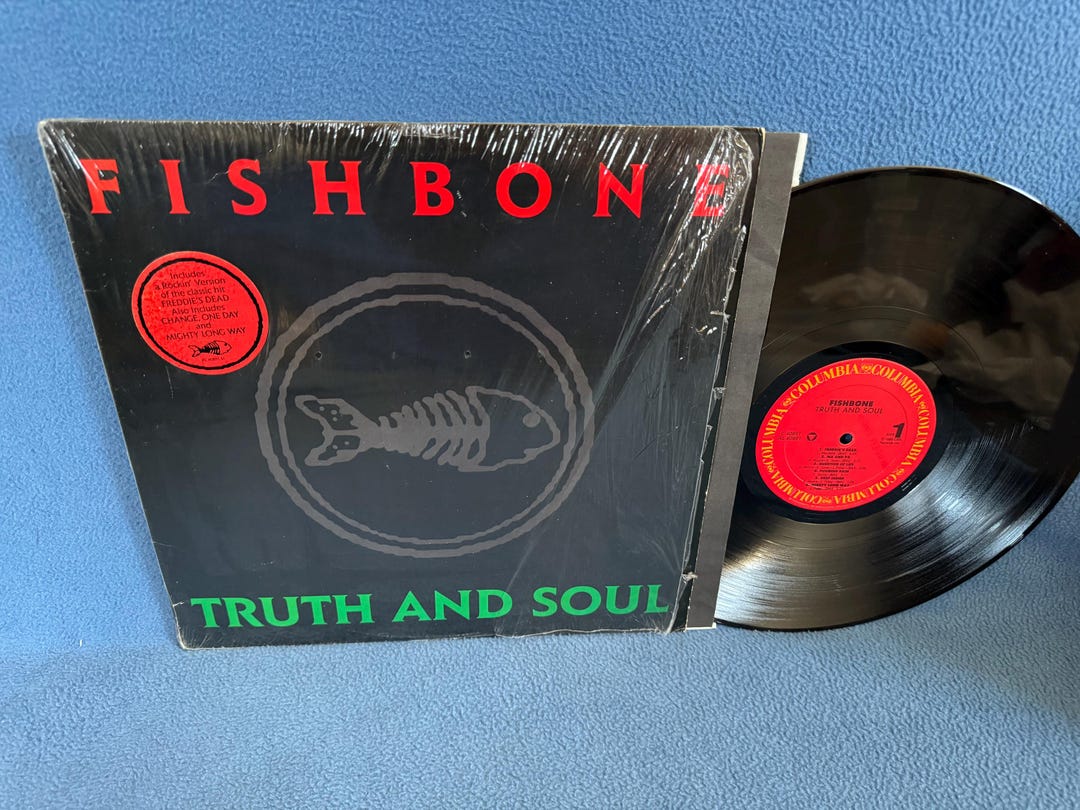 RARE, Vintage, Fishbone truth and Soul Vinyl LP Record Album, Original ...