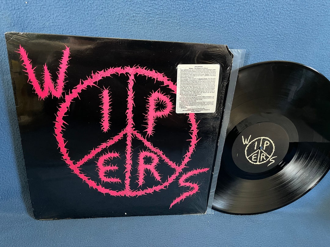 RARE Vintage, the Wipers tour 84 Live Album, Vinyl LP Record Album ...