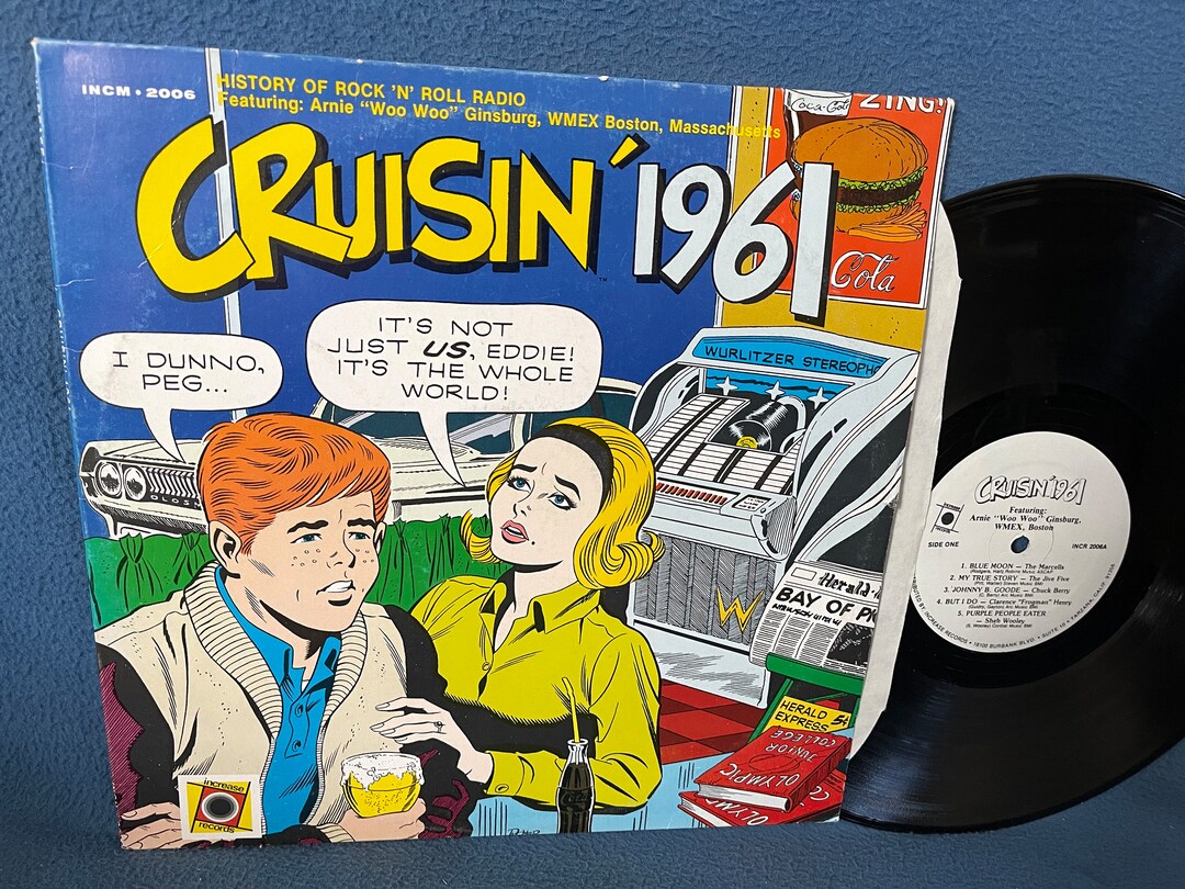Vintage cruisin' 1961 Vinyl LP Record Album - Etsy