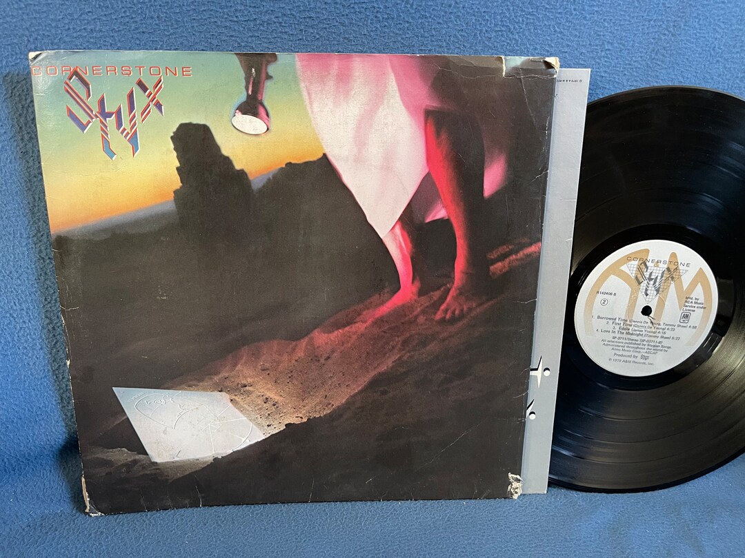 Vintage, Styx - "cornerstone" Vinyl LP, Record Album, Original 1979 ...