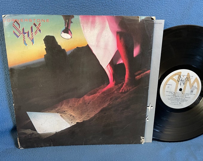 Vintage, Styx - "cornerstone" Vinyl LP, Record Album, Original 1979 ...