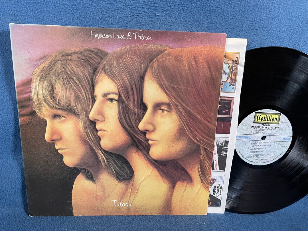 Vintage, Emerson Lake & Palmer - "trilogy" Vinyl LP Record Album ...