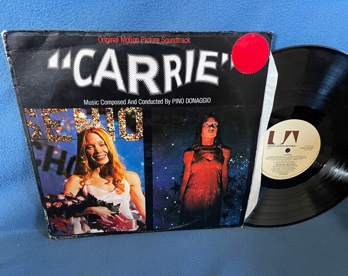 RARE Vintage, "carrie" - Original Film Score Soundtrack, Pino Donaggio ...