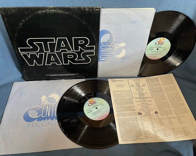 RARE, Vintage, star Wars John Williams, Original Film Score, Movie ...