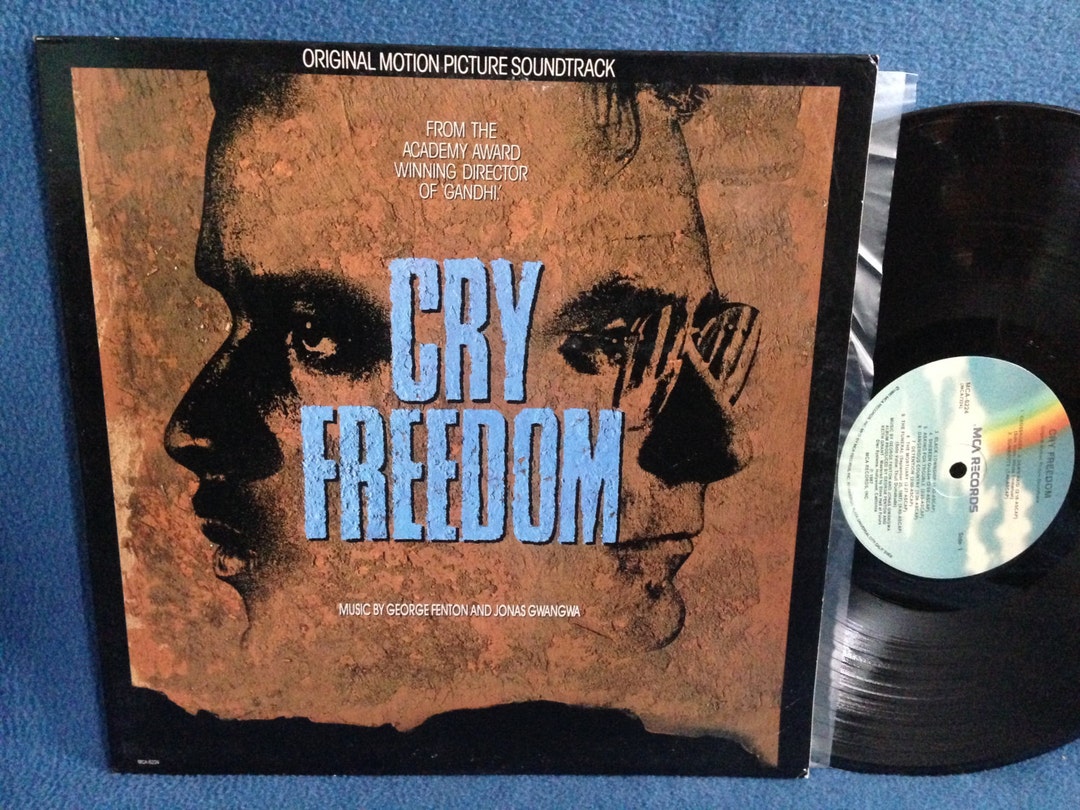 Vintage, "cry Freedom", Original Motion Picture Soundtrack, Vinyl LP ...